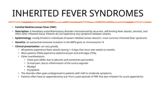 FEVER MANAGMENT , OVERVIEW , AND CAUSES. | PPT