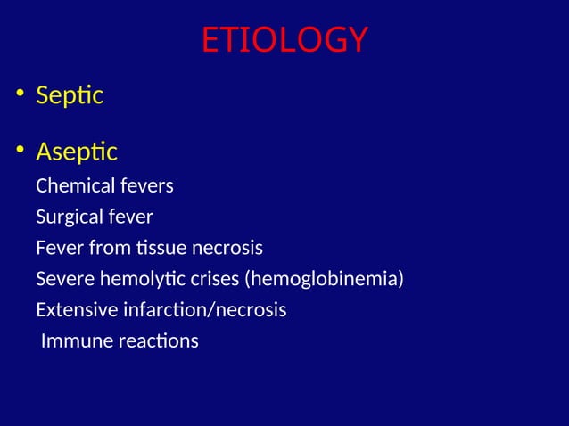 FEVER in animals veterinary science,Fever conditions | PPT