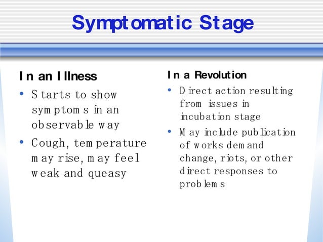 Fever Model of a Revolution 2007 | PPT | Cold and Flu | Diseases and ...