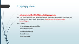 Fever and febrile syndromes by Dr Smit Janrao | PPTX