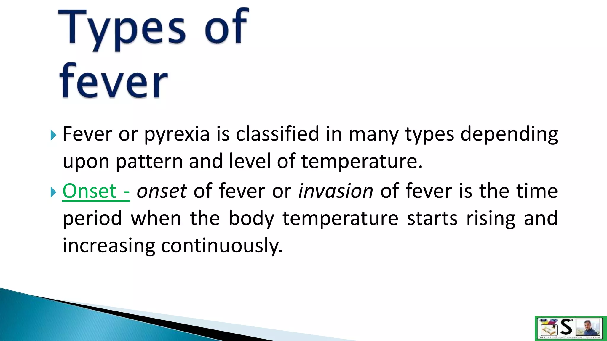 Fever and management of fever in english | PPTX
