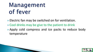 Fever and management of fever in english | PPTX