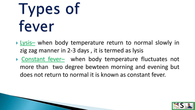 Fever and management of fever in english | PPTX