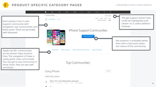 A Detailed Breakdown of Apple's Online Support Community (by FeverBee ...
