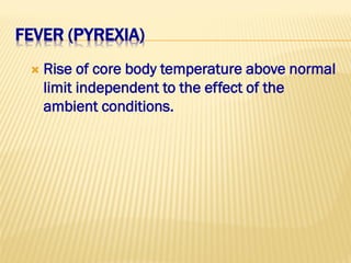 Fever by prof mohamed ghanem | PDF