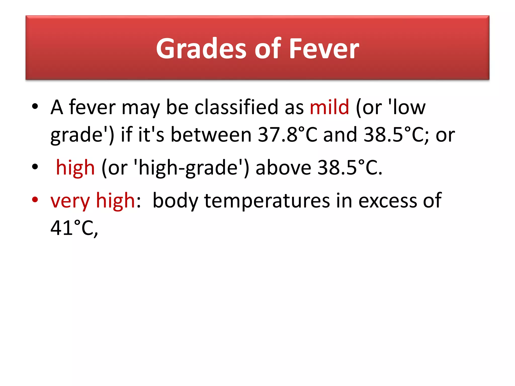 Fever in children | PPTX