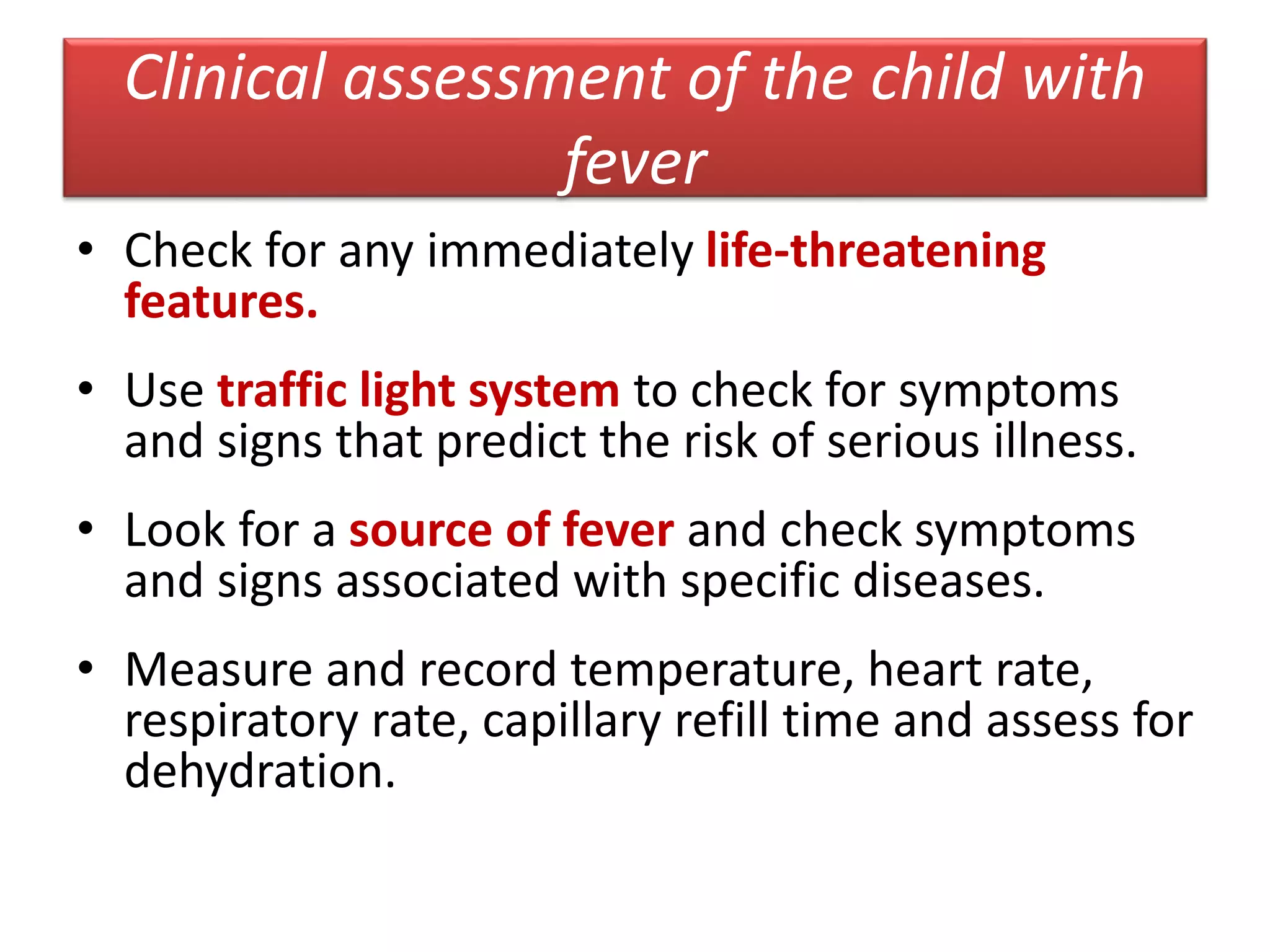 Fever in children | PPTX