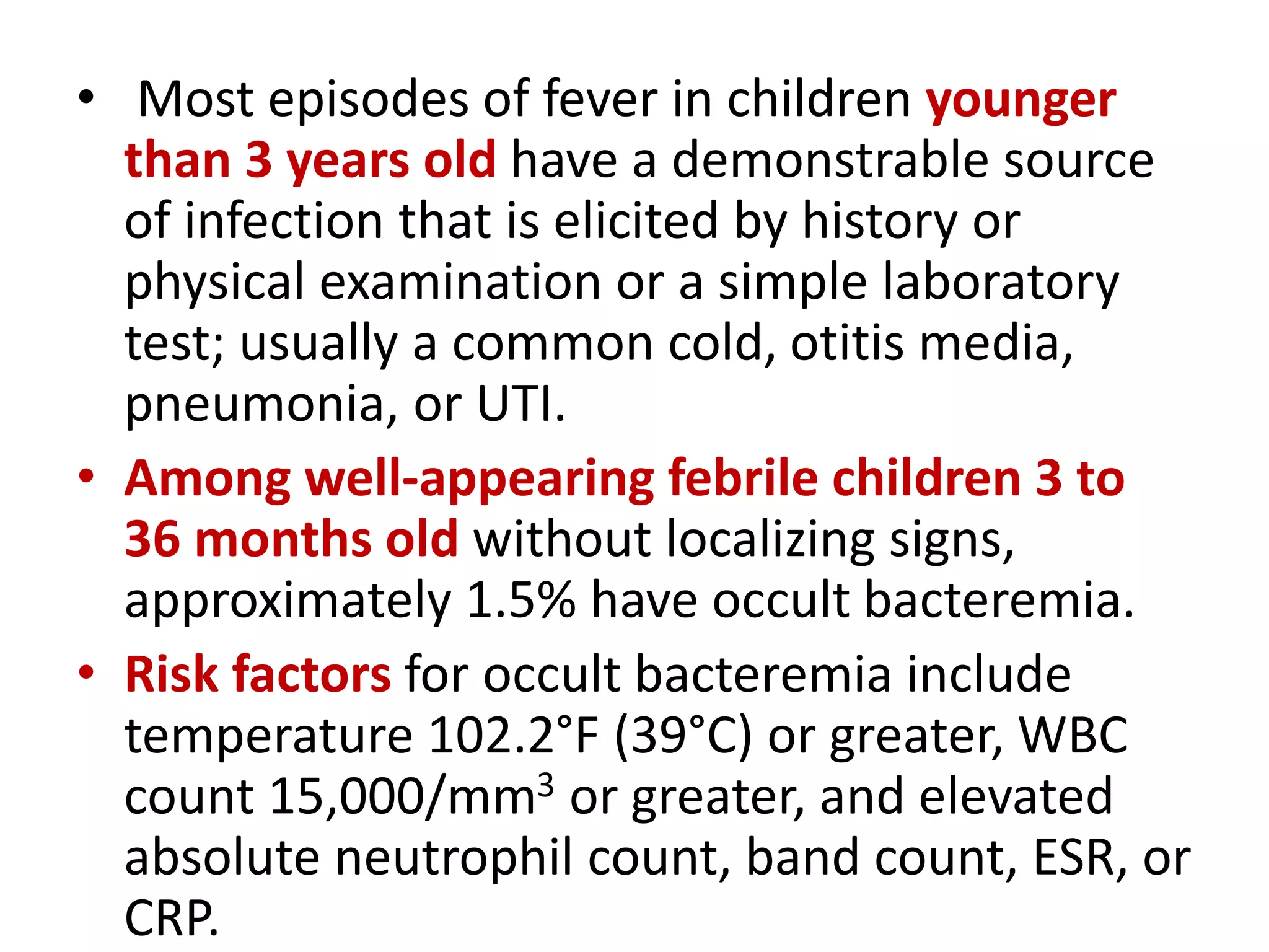 Fever in children | PPTX