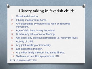 Fever in children | PPTX
