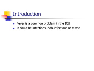 Fever IN ICU.pptx