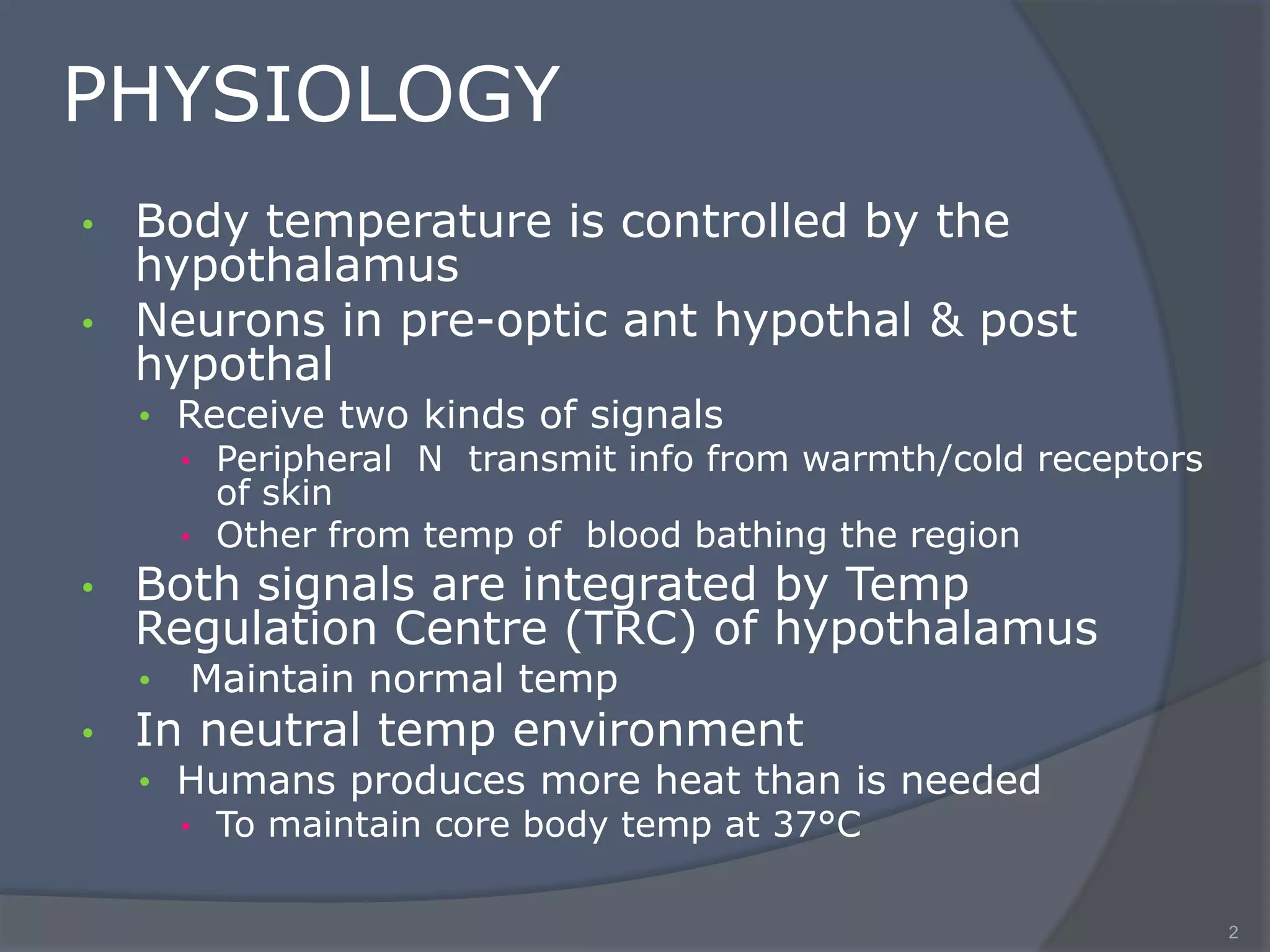 FEVER IN ICU | PPTX