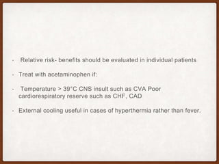 Fever in icu pptx | PPT