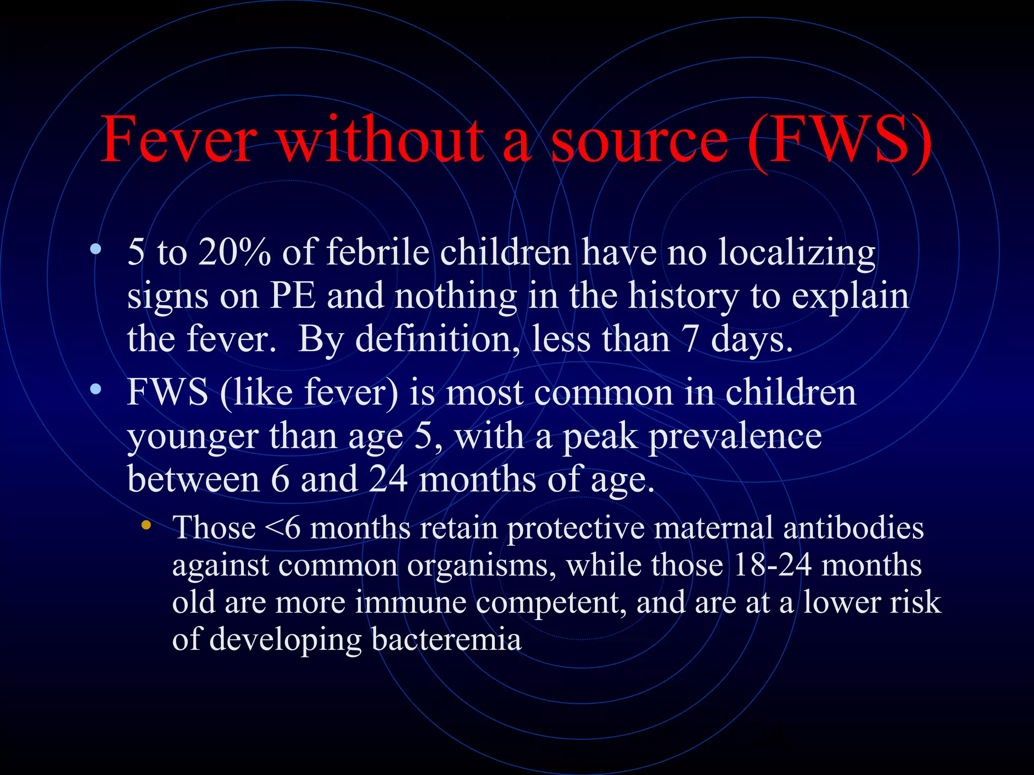 Fever in infants and children | PPT