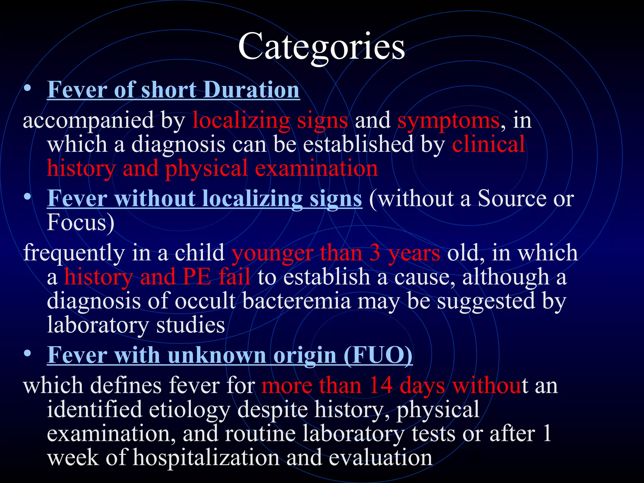 Fever in infants and children | PPT