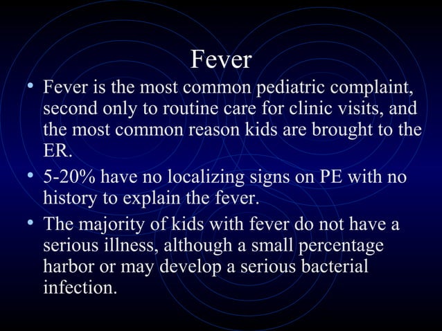 Fever in infants and children | PPT