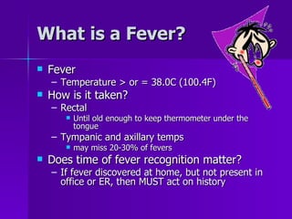 Fever In The Neonate 2003 | PPT