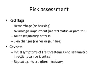 Approach to Fever in the Returning Traveler | PPTX
