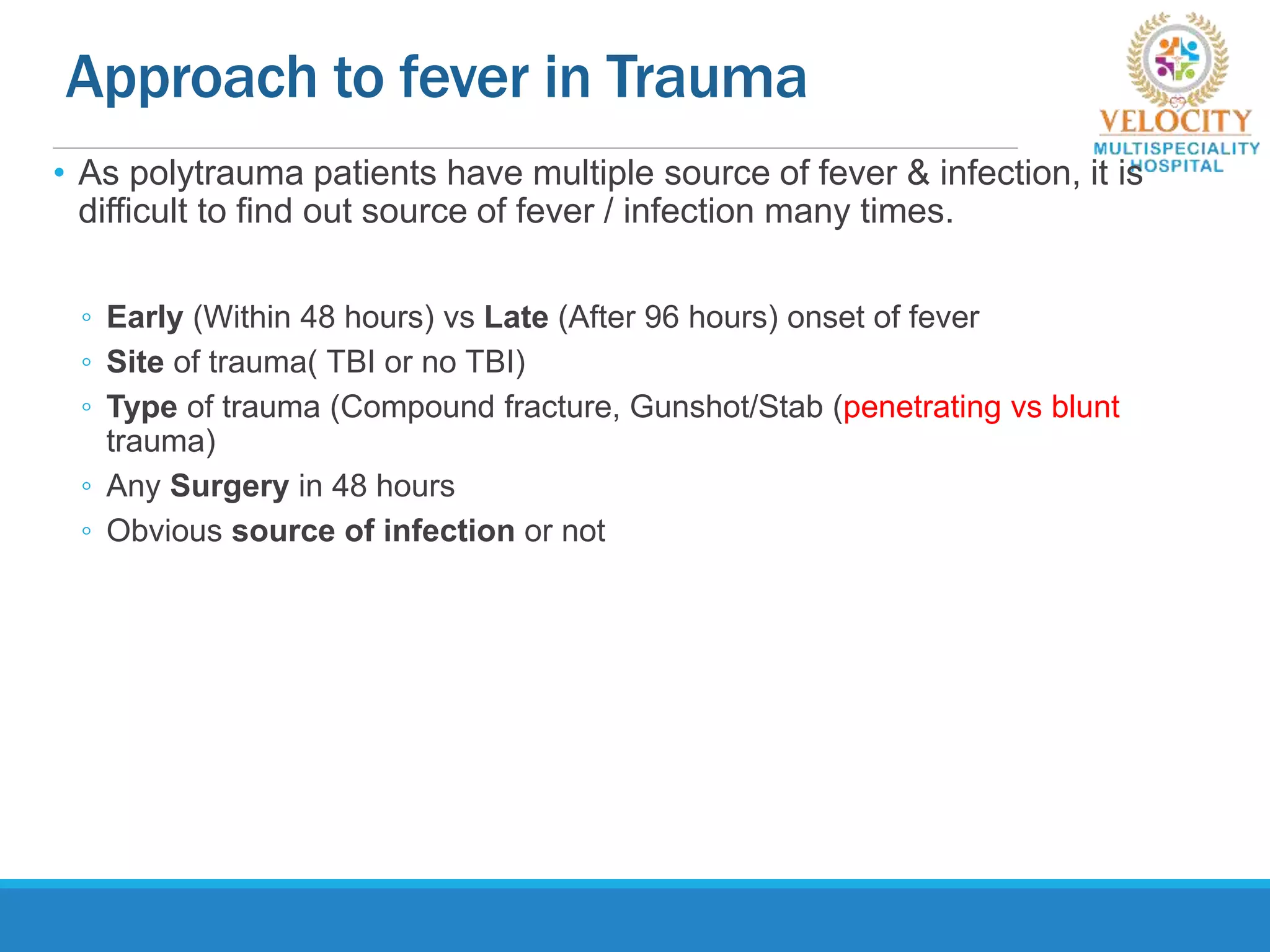 FEVER IN TRAUMA - Final.pptx