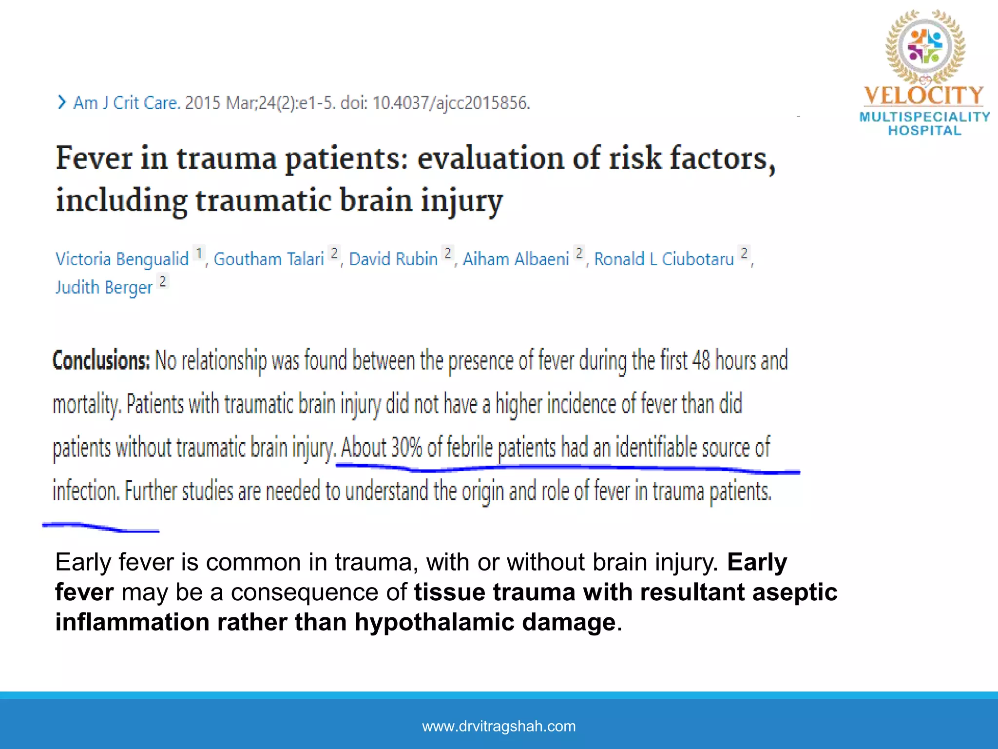 FEVER IN TRAUMA - Final.pptx