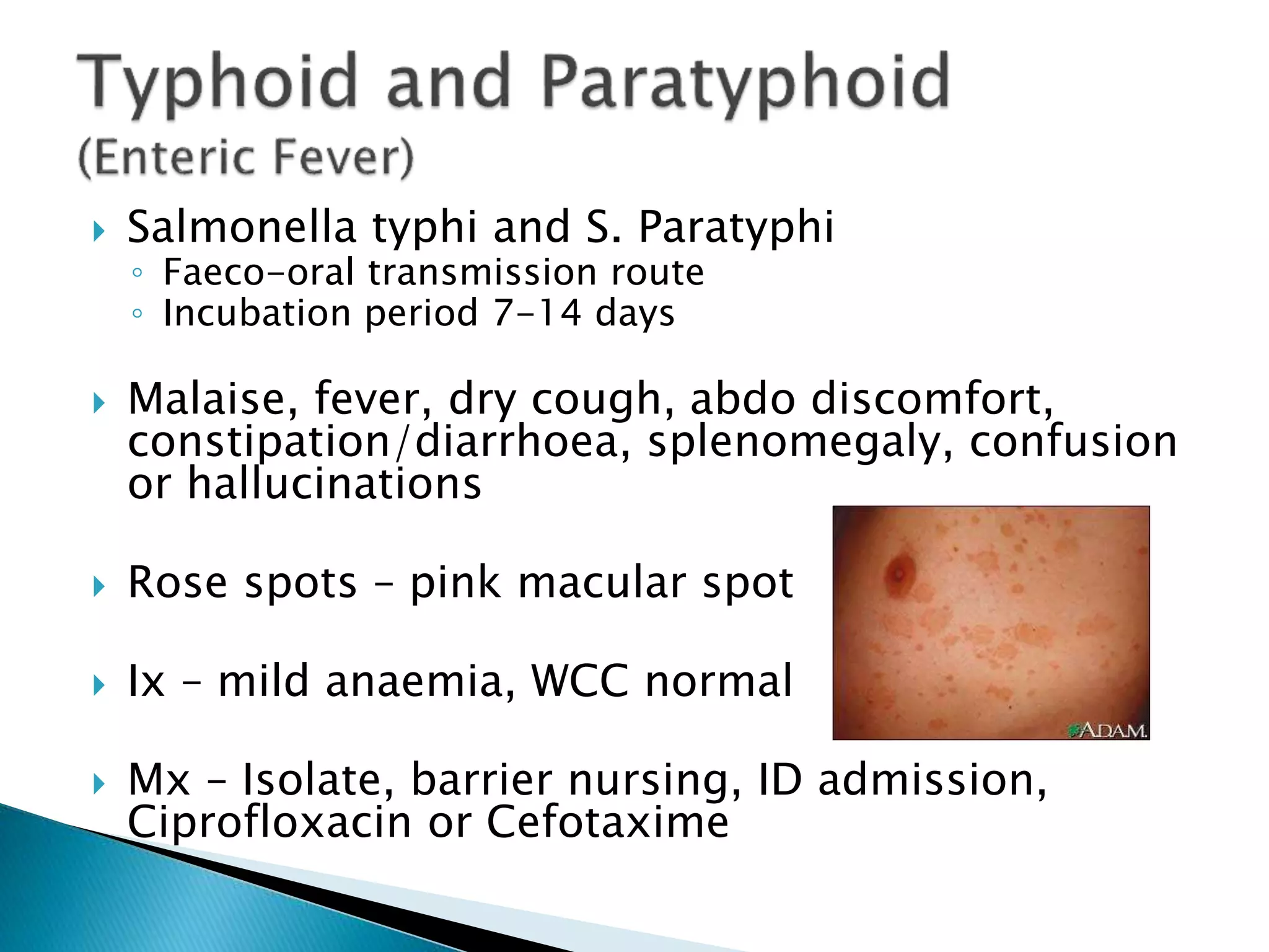 Fever in travellers (25-6-14) | PPTX