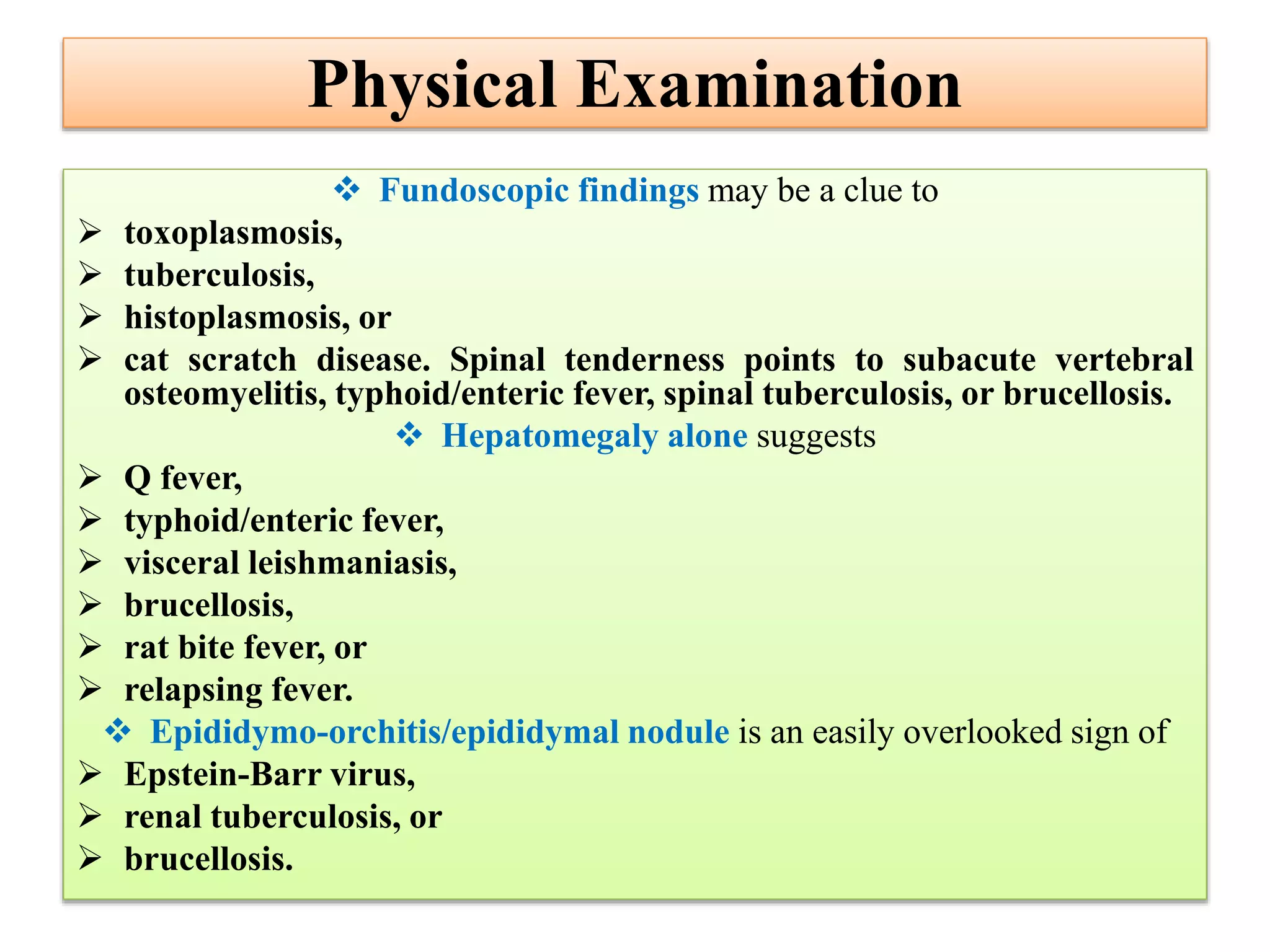 Fever of unknown origin | PPTX