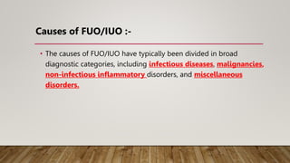 Fever of unknow orign with Rheumatic dse...........pptx