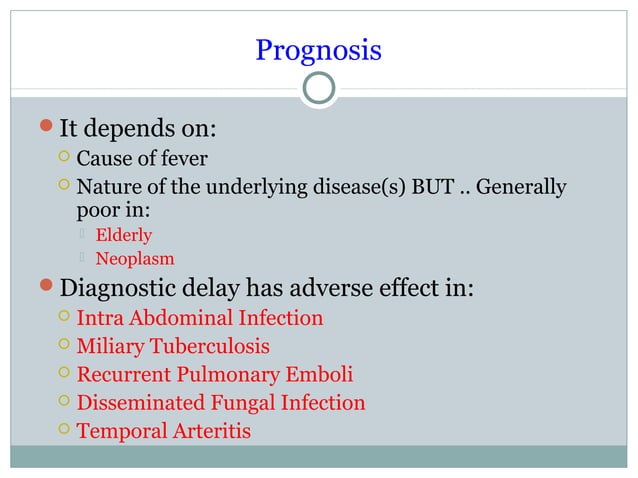 Fever of unkown origin | PPT