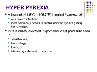 Fever- pathophysiology , patterns, types of fuo.ppt