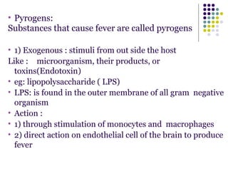 Fever- pathophysiology , patterns, types of fuo.ppt