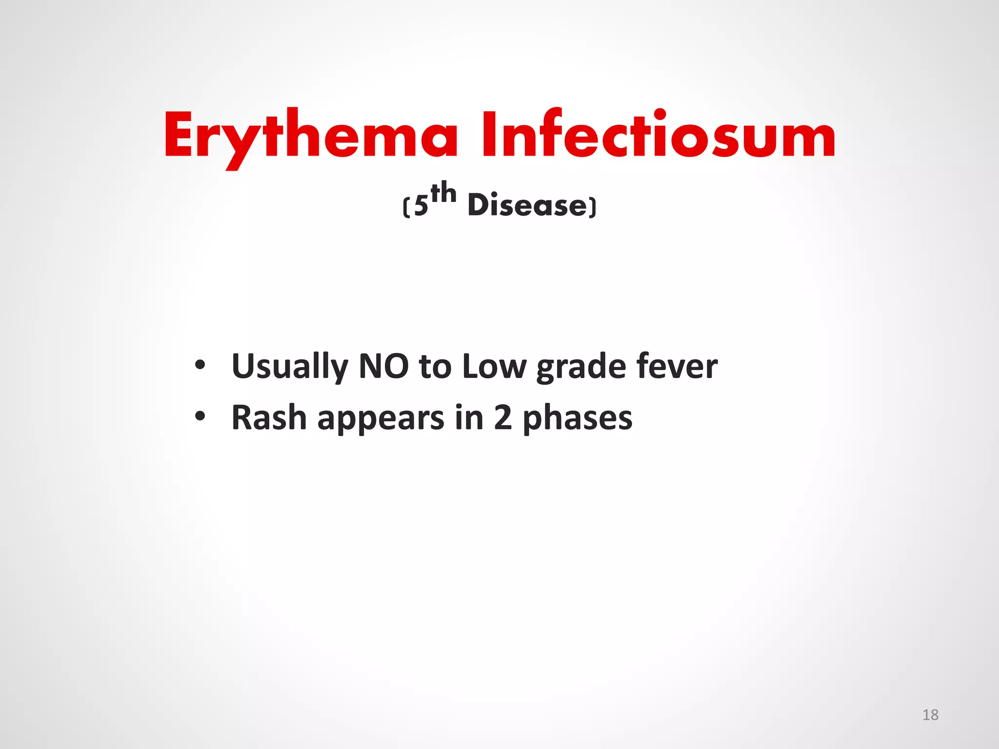 Fever and Rash | PPTX