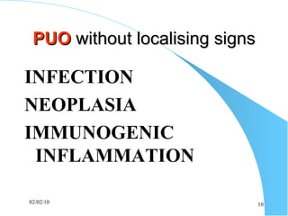Fevers And Rheum Disease | PPT