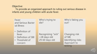 Evaluating Pediatric Fever Pptx