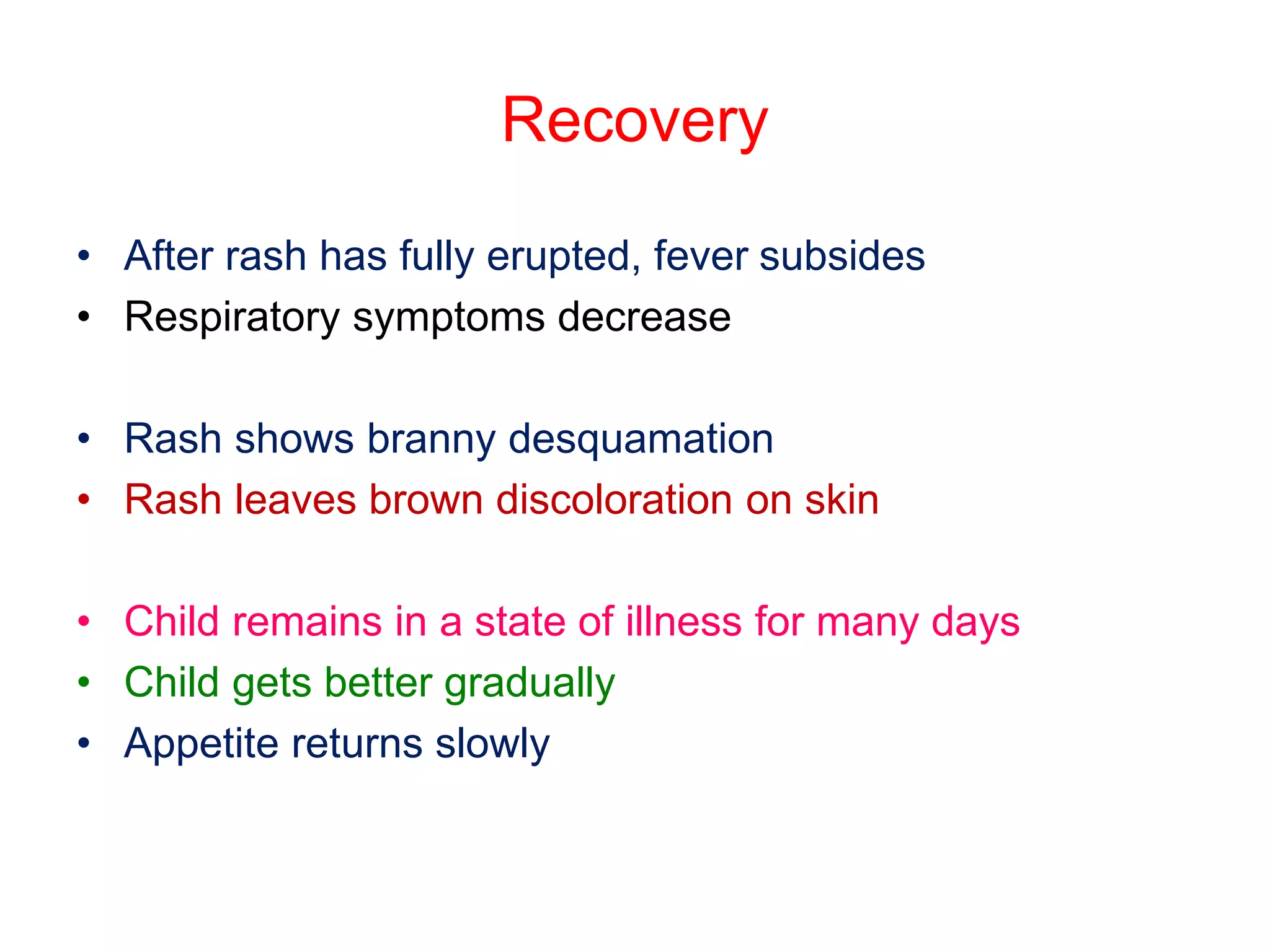 Fever with a maculopapular skin rash in children 2021 | PDF