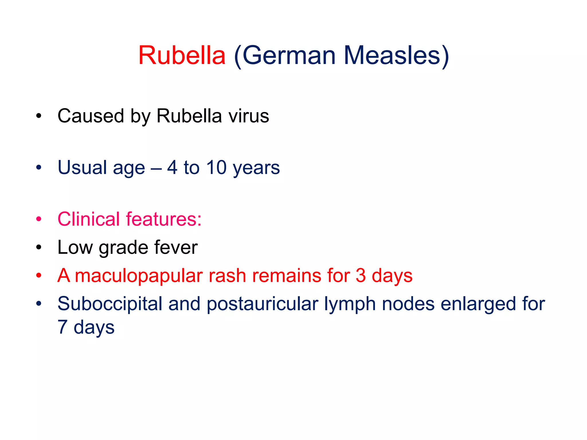 Fever with a maculopapular skin rash in children 2021 | PDF