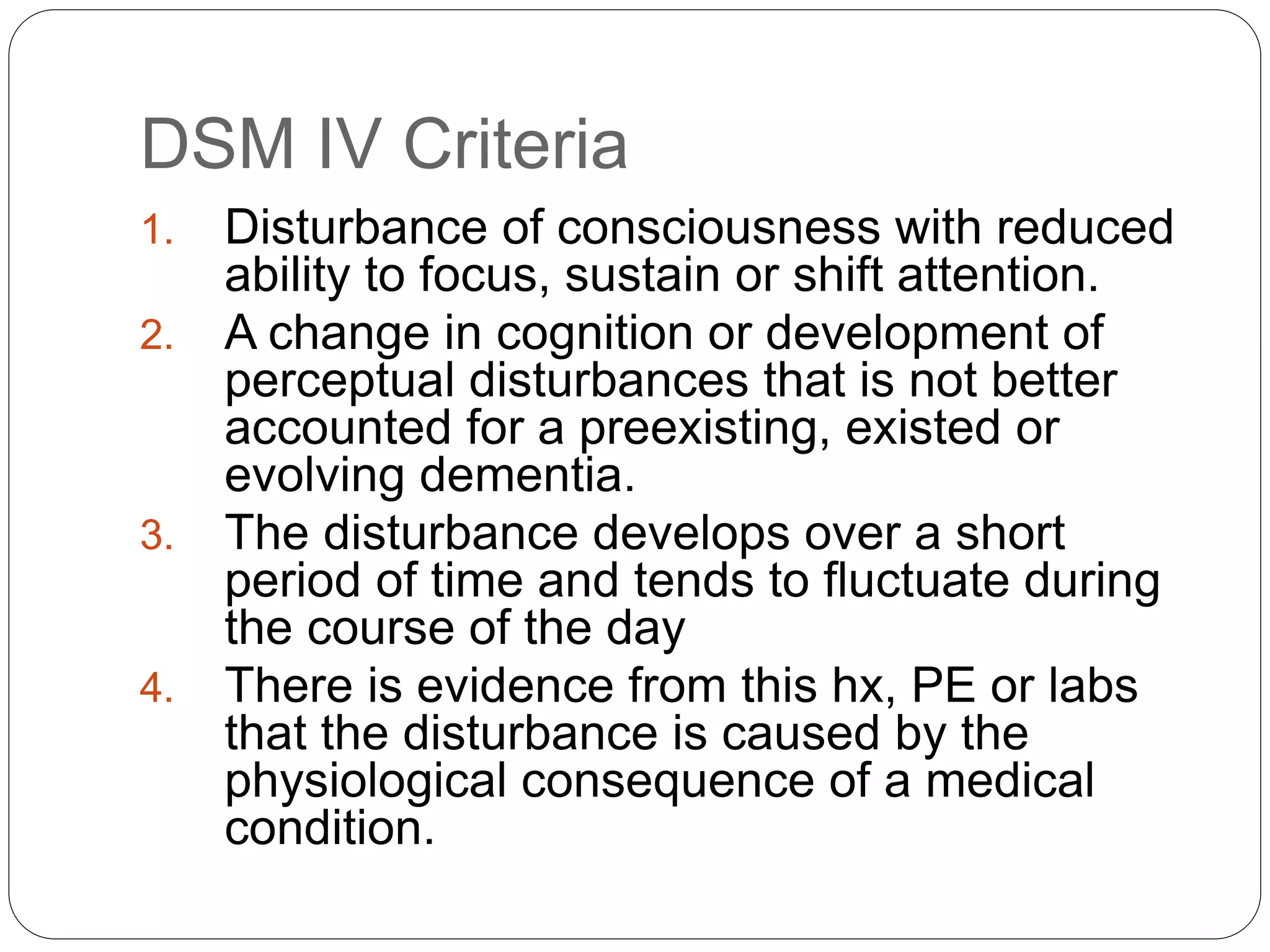 Fever with delirium apicon | PPT