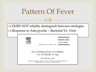 Fever without source | PPTX