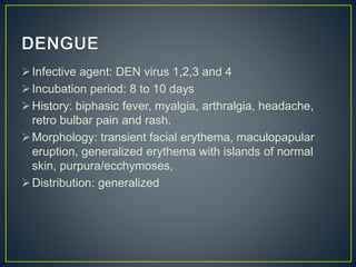 Fever with rash in dermatology. | PPTX