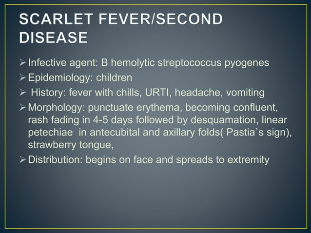 Fever with rash in dermatology. | PPTX | Infectious Diseases | Diseases ...
