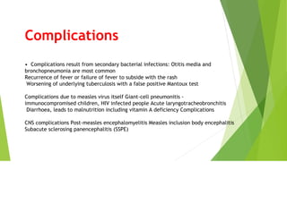Fever with rashes, decribing various types of fever presenting with ...