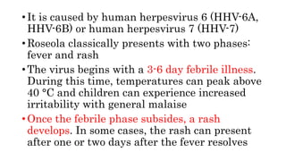 Fever with rash in children | PPTX