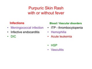 Fever with vesicular skin rash in children 2021 | PDF