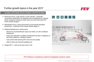Fev india | PDF | Automotive Industry | Industries
