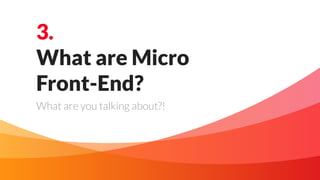 FEVR - Micro Frontend | PPT