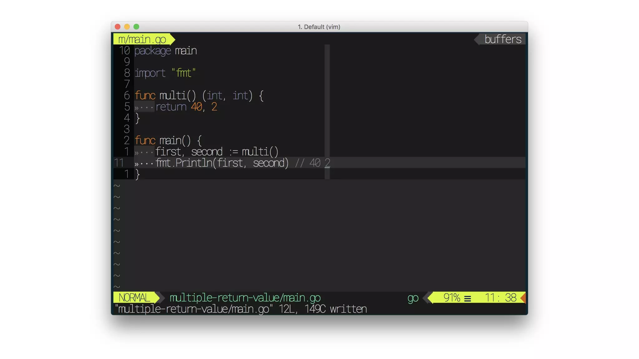 Back end User Group / Golang Intro | PPT