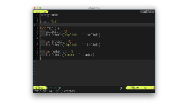 Back end User Group / Golang Intro | PPT