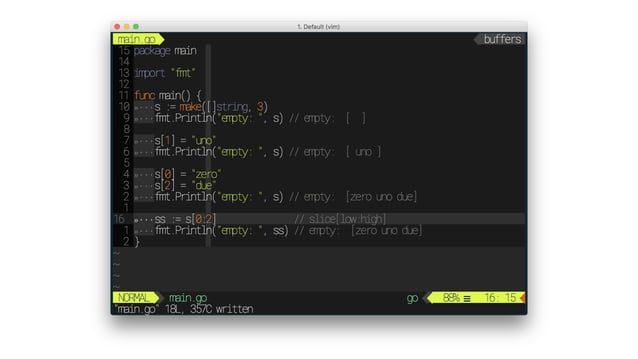 Back end User Group / Golang Intro | PPT