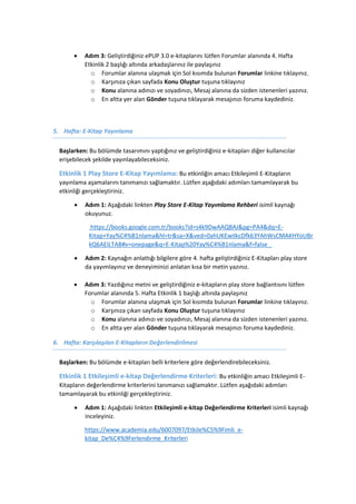 Etkileşimli e kitap ders tasarımı | PDF