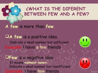 Few & a few | PPT