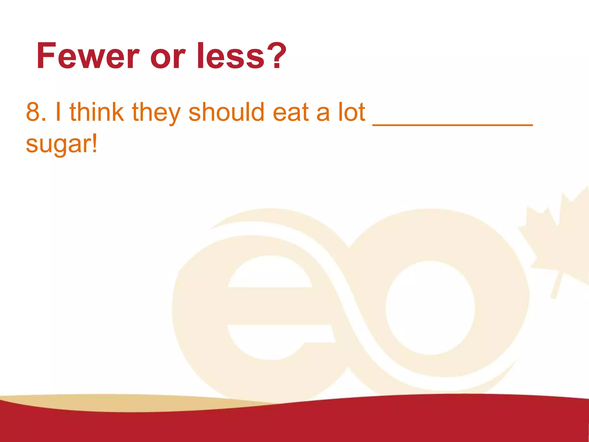 Fewer or less | PPTX