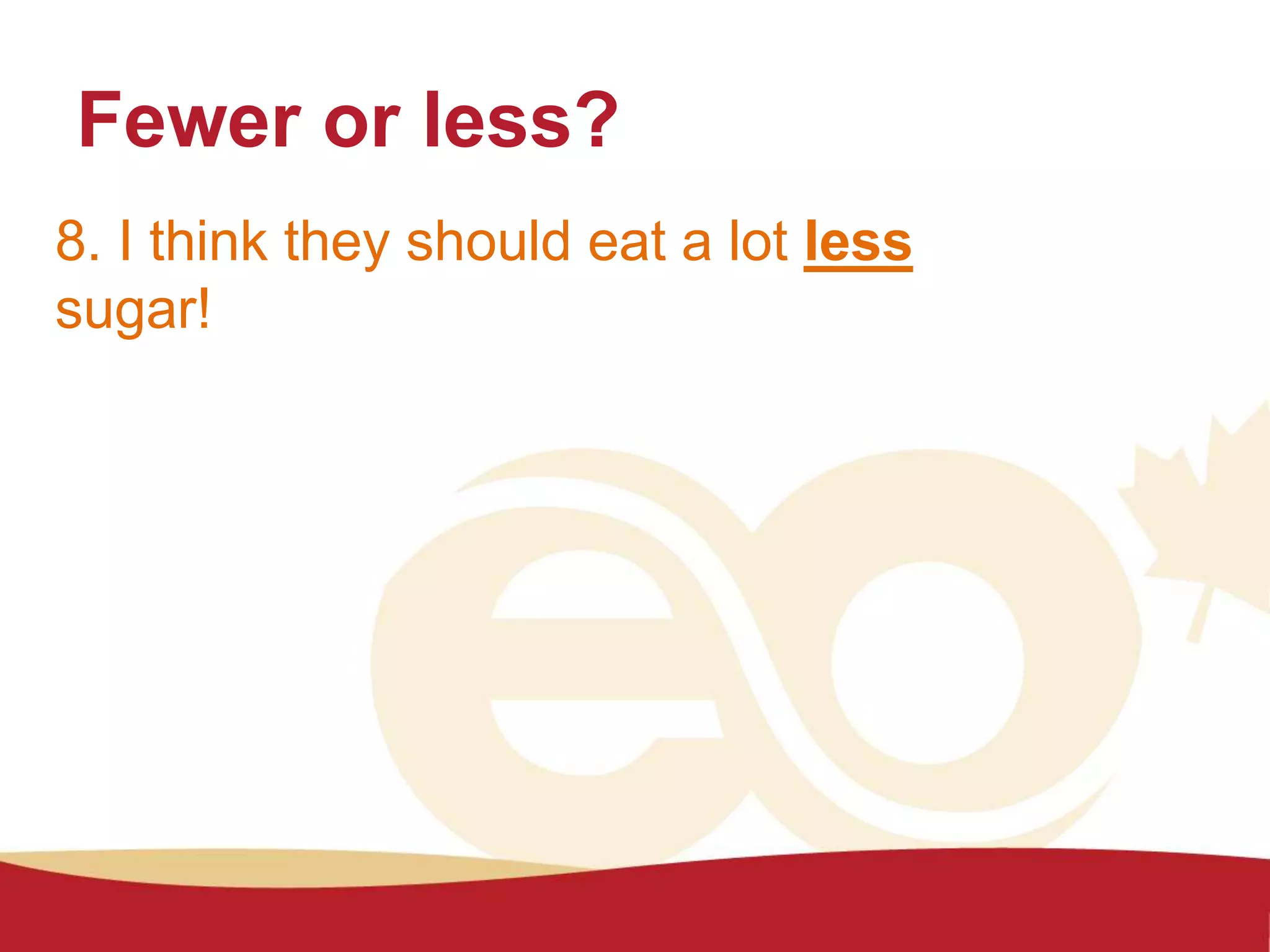 Fewer or less | PPTX